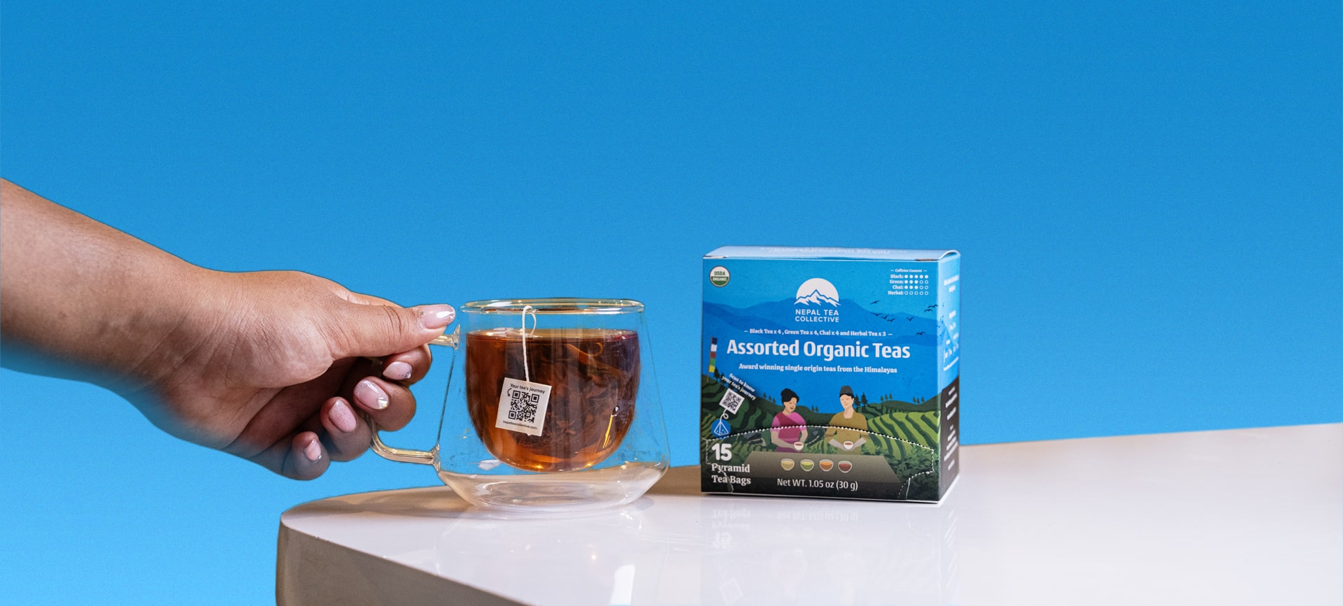 Nepal Tea - Organic Loose Leaf Teas - Distinct from Darjeeling Tea