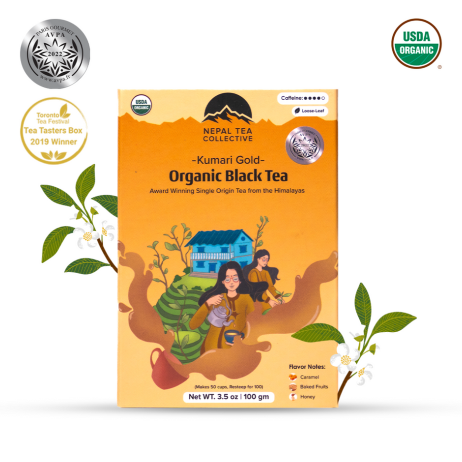 Nepal Tea - Organic Loose Leaf Teas - Distinct from Darjeeling Tea