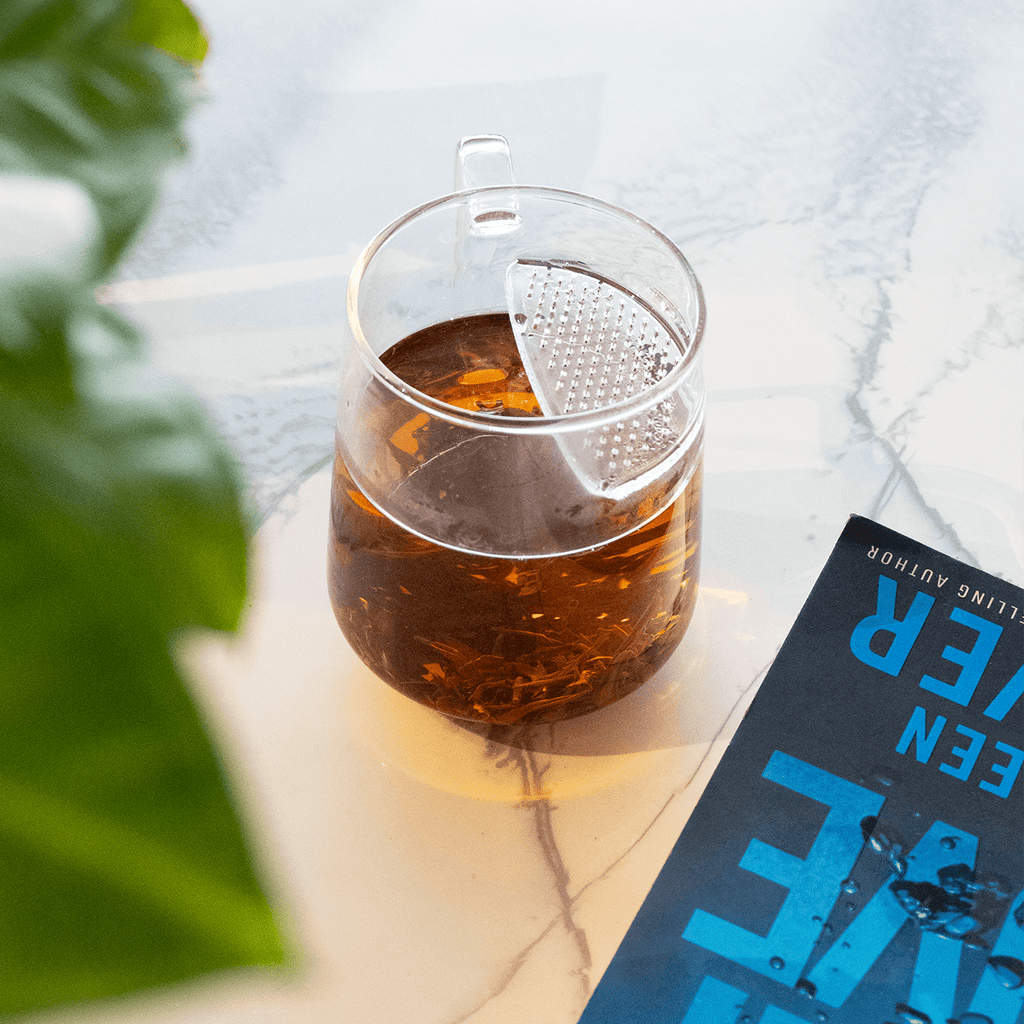 The Wall Glass Tea Infuser | Handmade Tea Steeper Mug | Nepal Tea ...